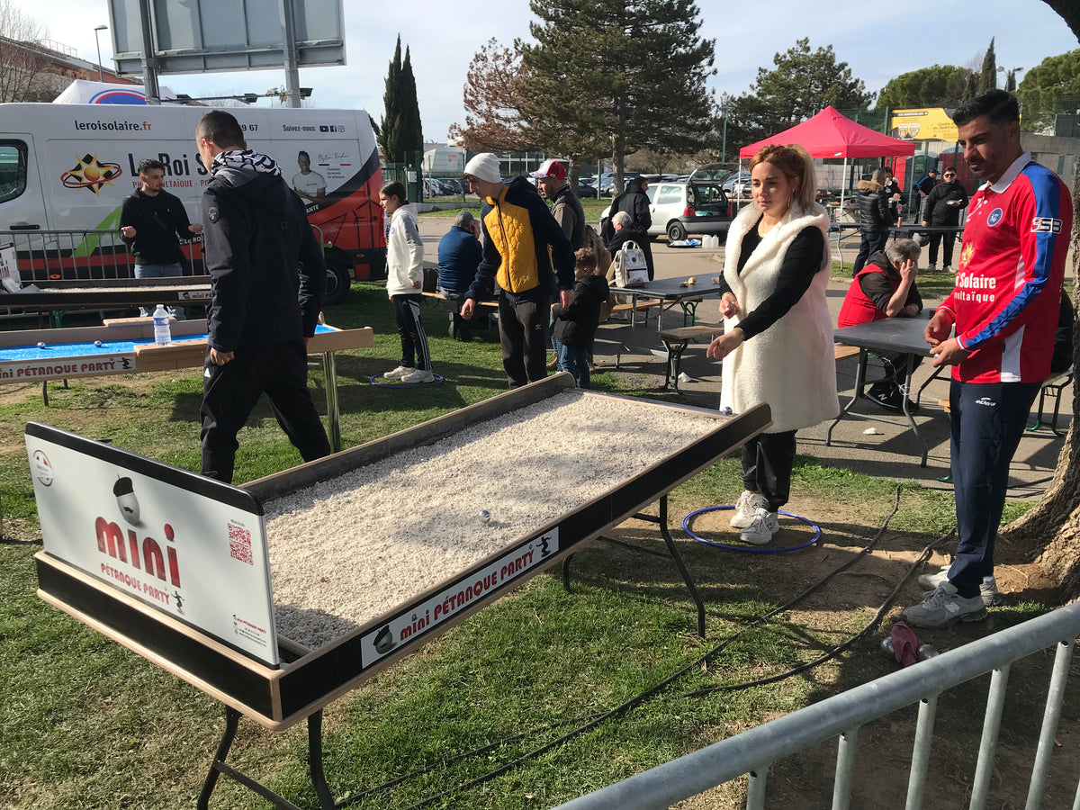 New MINI Pétanque Party ® "Competition" Folding Table (Indoor / Outdoo
